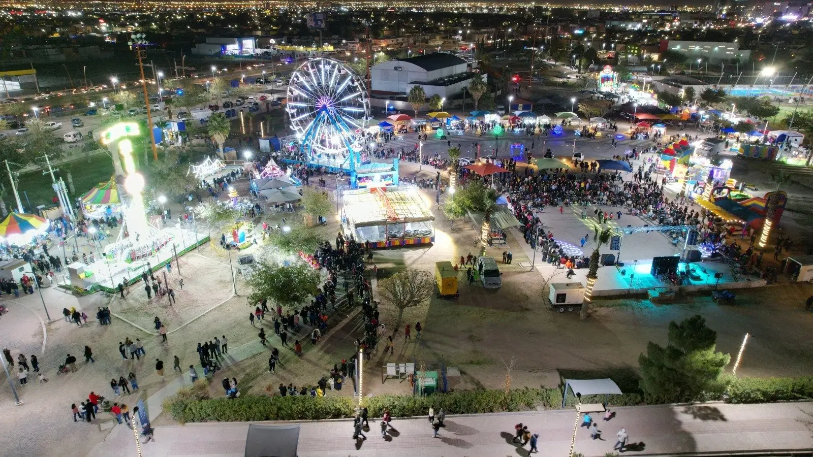 Parque Central de Juárez Recibe a Más de 59 Mil Visitantes en el Primer ...