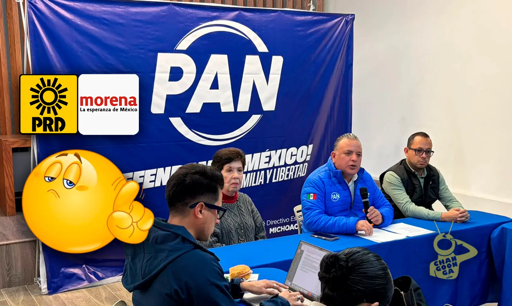 PAN Michoacán Abierto a Alianzas, Excluye a Morena y PRD para 2027