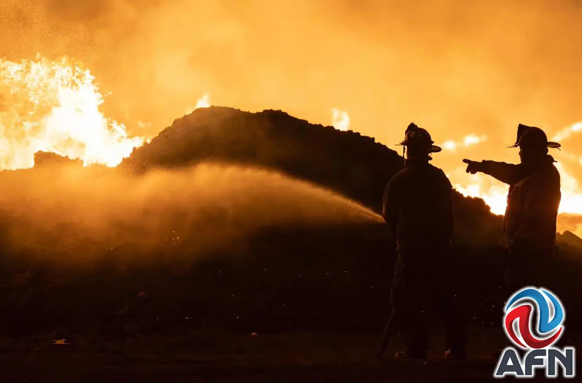 Incendio en El Refugio controlado; 45 evacuados, sin heridos