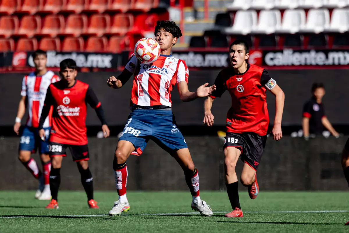 Atlético de San Luis Sub-19 logra emocionante victoria 2-1 sobre Xolos