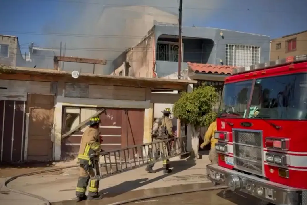 Incendio en vivienda de Murua Campestre moviliza a Bomberos hoy